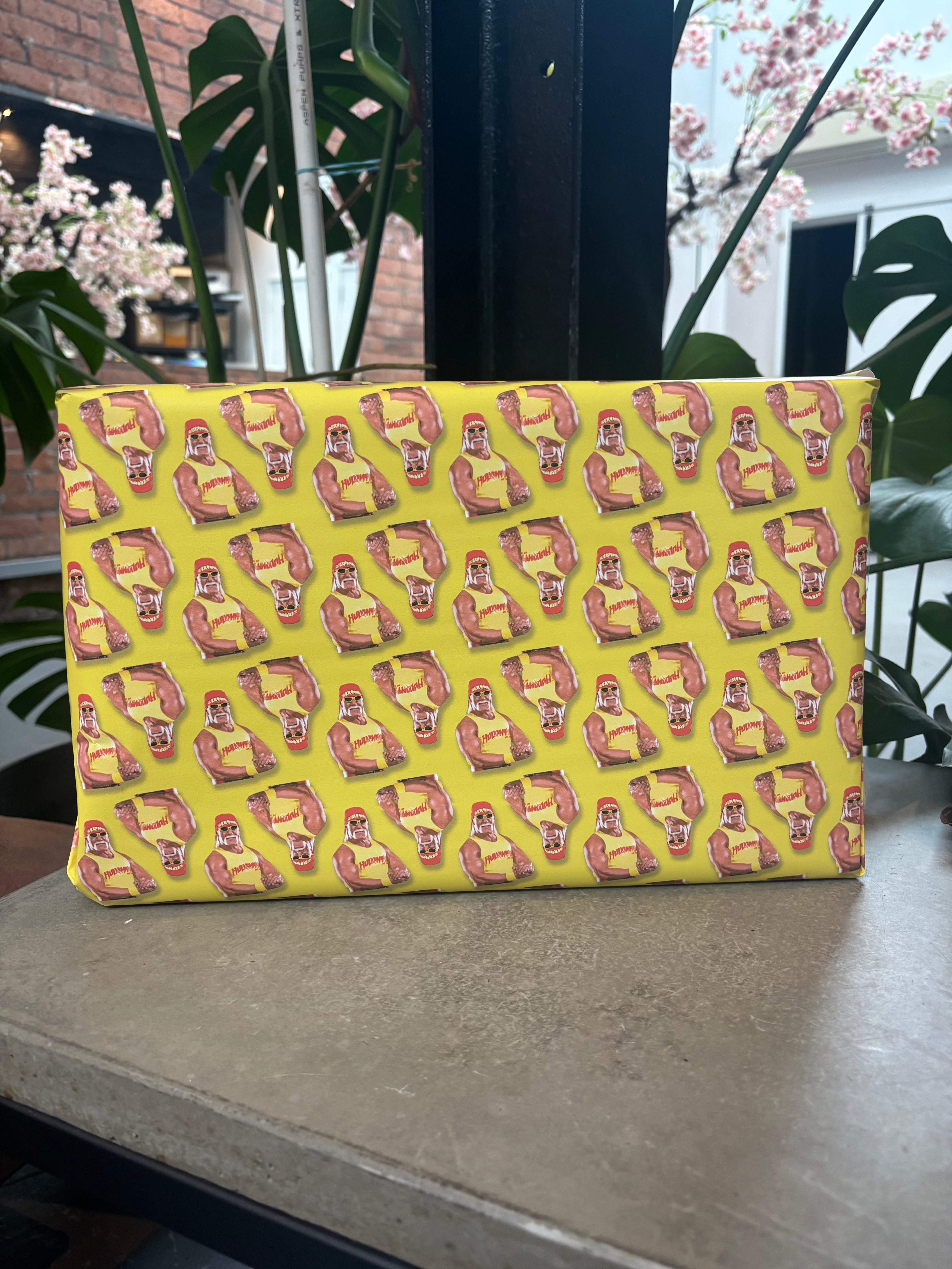 Hulk Hogan Wrapping Paper – Thefunkclub1