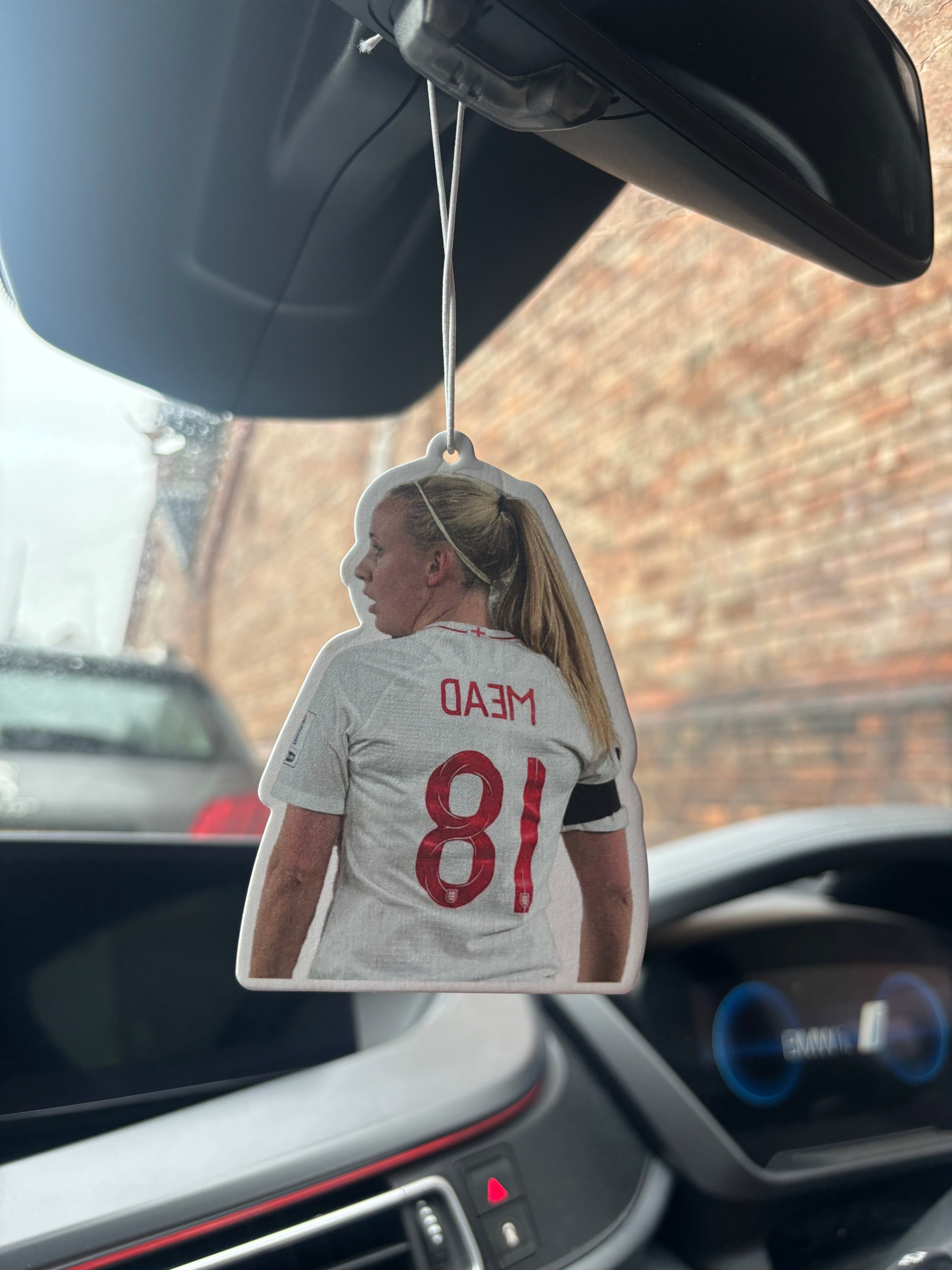 Beth Mead air freshener – Thefunkclub1